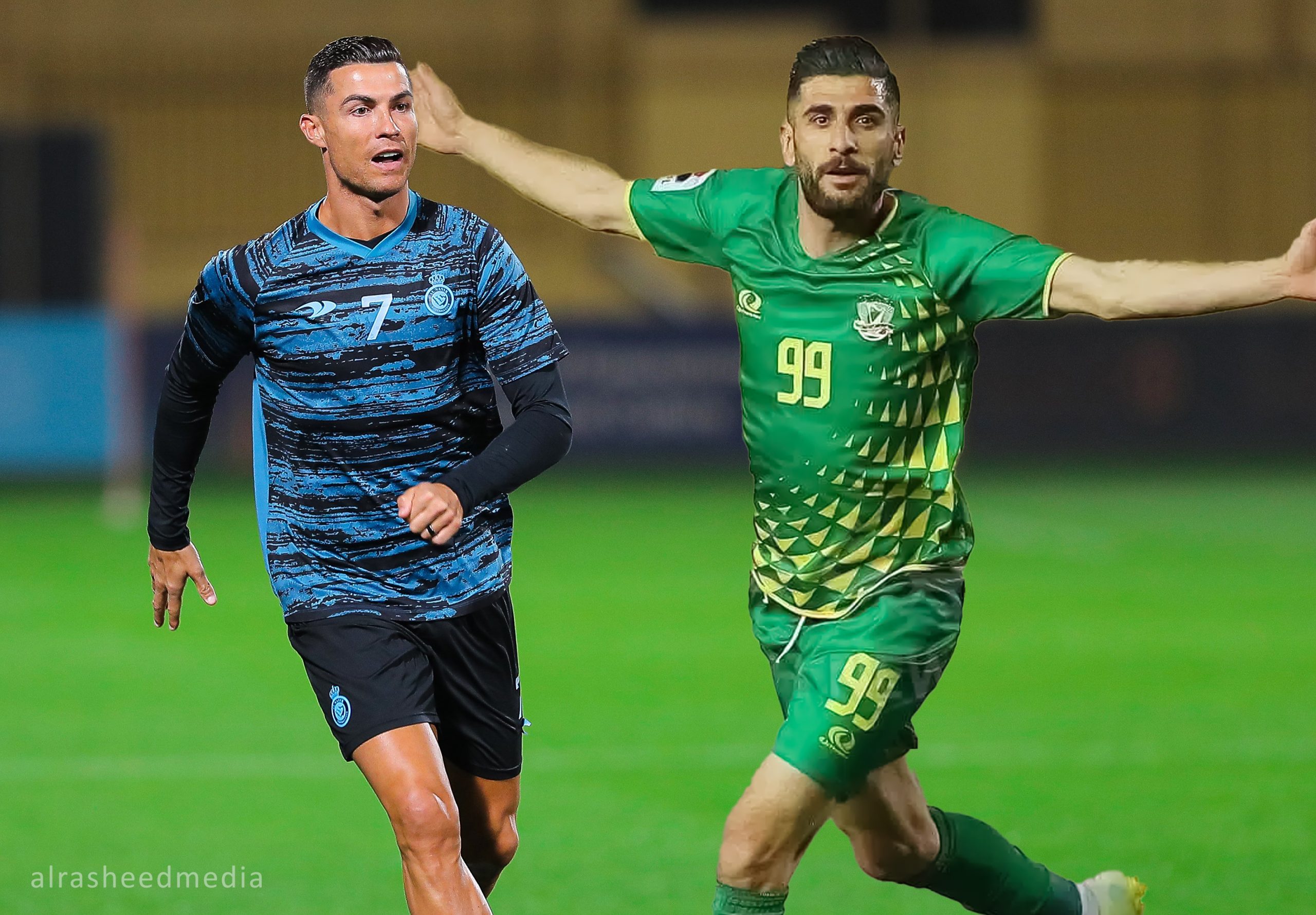 اسو رستم و كريستيانو رونالدو يتنافسان على لقب افضل لاعب في غرب اسيا ...